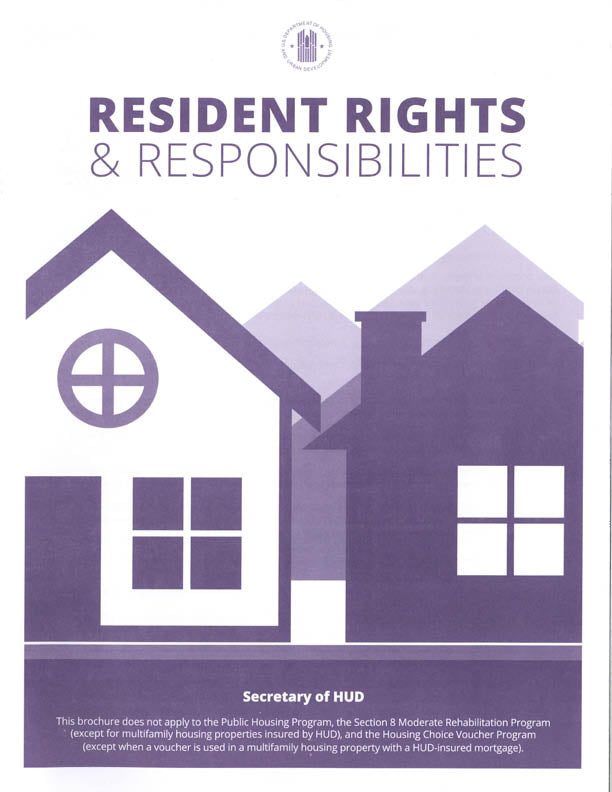 HF-160 Resident Rights and Responsibilities Brochure – Housing-Forms